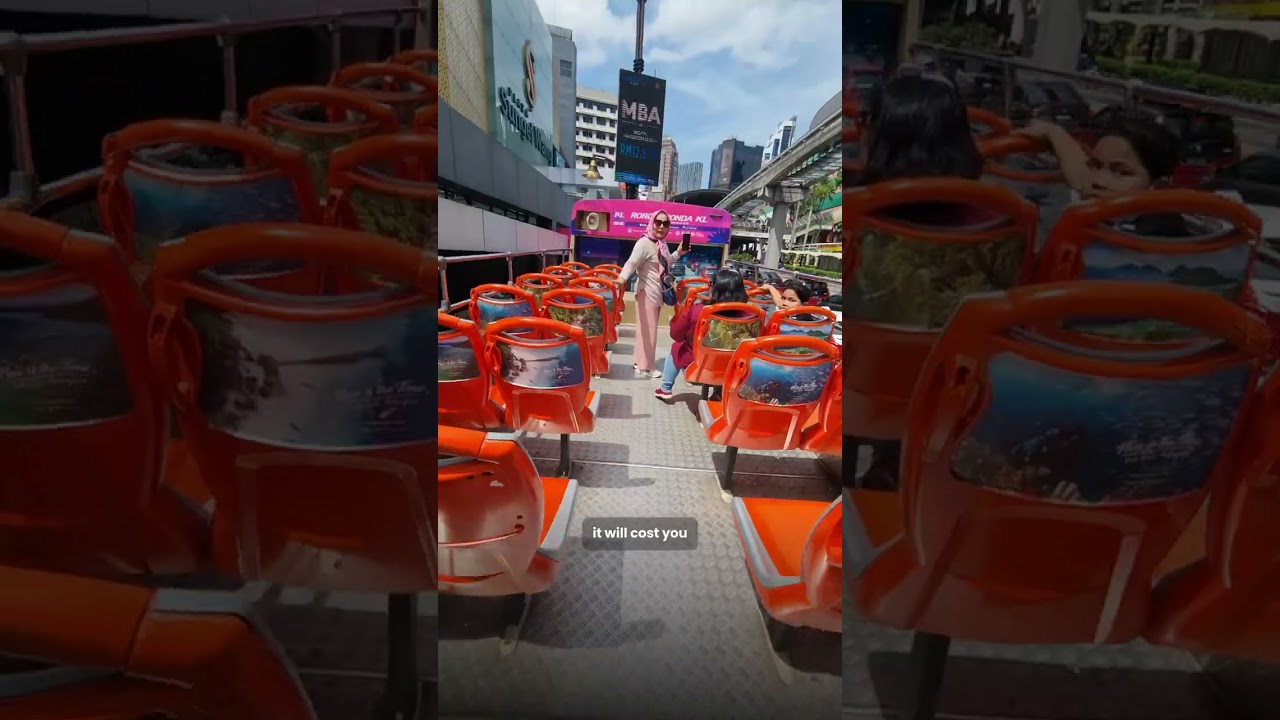 Kuala Lumpur Sightseeing Made Easy: Hop-On Hop-Off Bus Tour #shortsfeed #malaysia #short