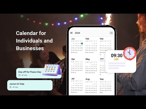 Calendar Planner: Schedule App 🗓️ Calendar 2024 with All Festival List 📝 Schedule Planner App