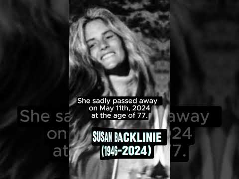 Susan Backlinie 1946–2024 #movies #actress #actor #jaws #movie #film #hollywood #celebrity #rip