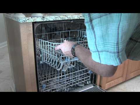 Whirlpool Dishwasher Adjustable Upper Rack Tutorial