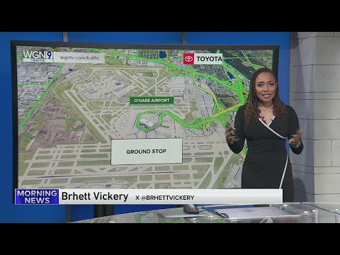 Ground stop issued at O'Hare, Midway airports