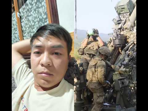 Extreme High Angle Firing of M777 Artillery #shorts #agriculture #army