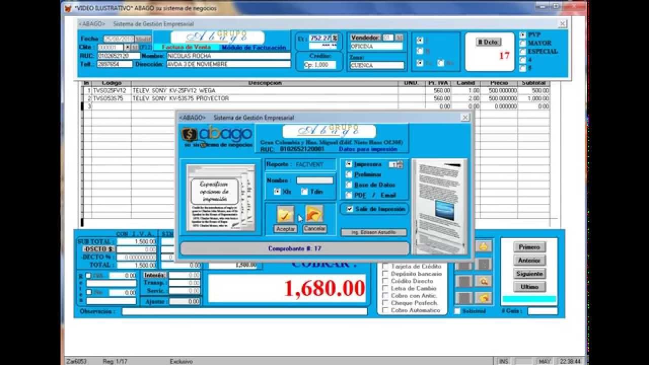 VENTA CLIENTES CON CEDULA