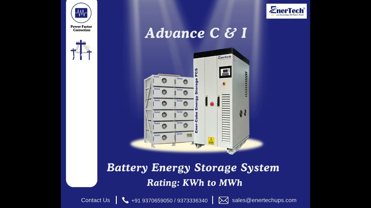 EnerTech C&I Battery Energy Storage System | 5KWH-5MWH Lithium (LIPO4) Battery Energy Storage .