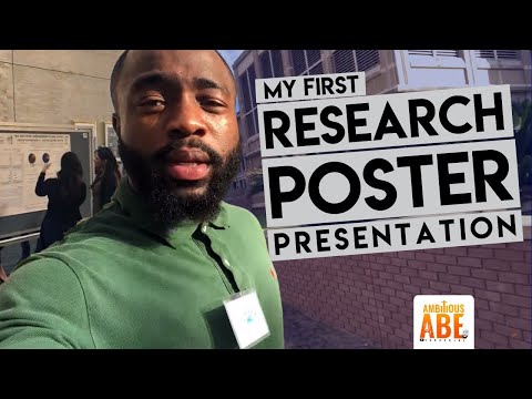 My First Research Poster Presentation!
