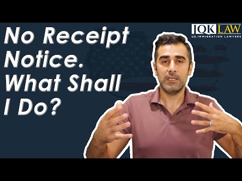 No Receipt Notice. What Shall I Do?