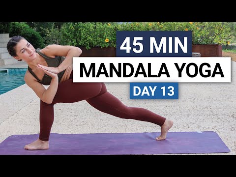 45 Min Mandala Yoga Flow | Full Body Yoga | Day 13 - 30 Day Yoga Challenge