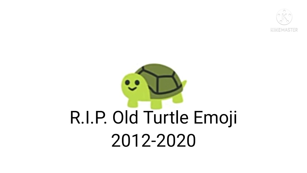 R.I.P Old Turtle Emoji