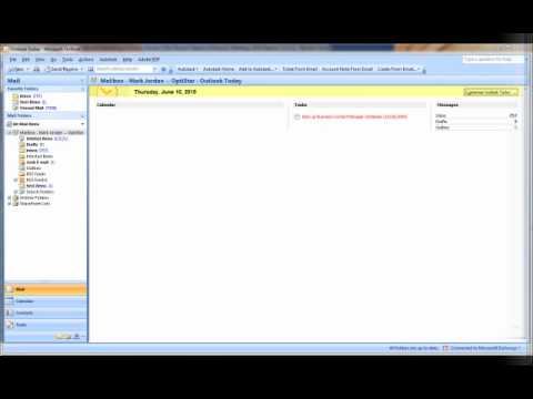How to Archive Your Email in Outlook 2007