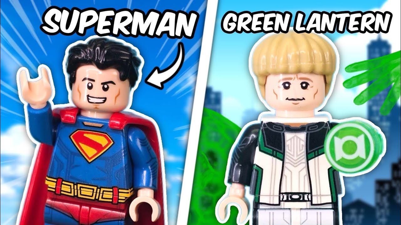 I built SUPERMAN in LEGO...