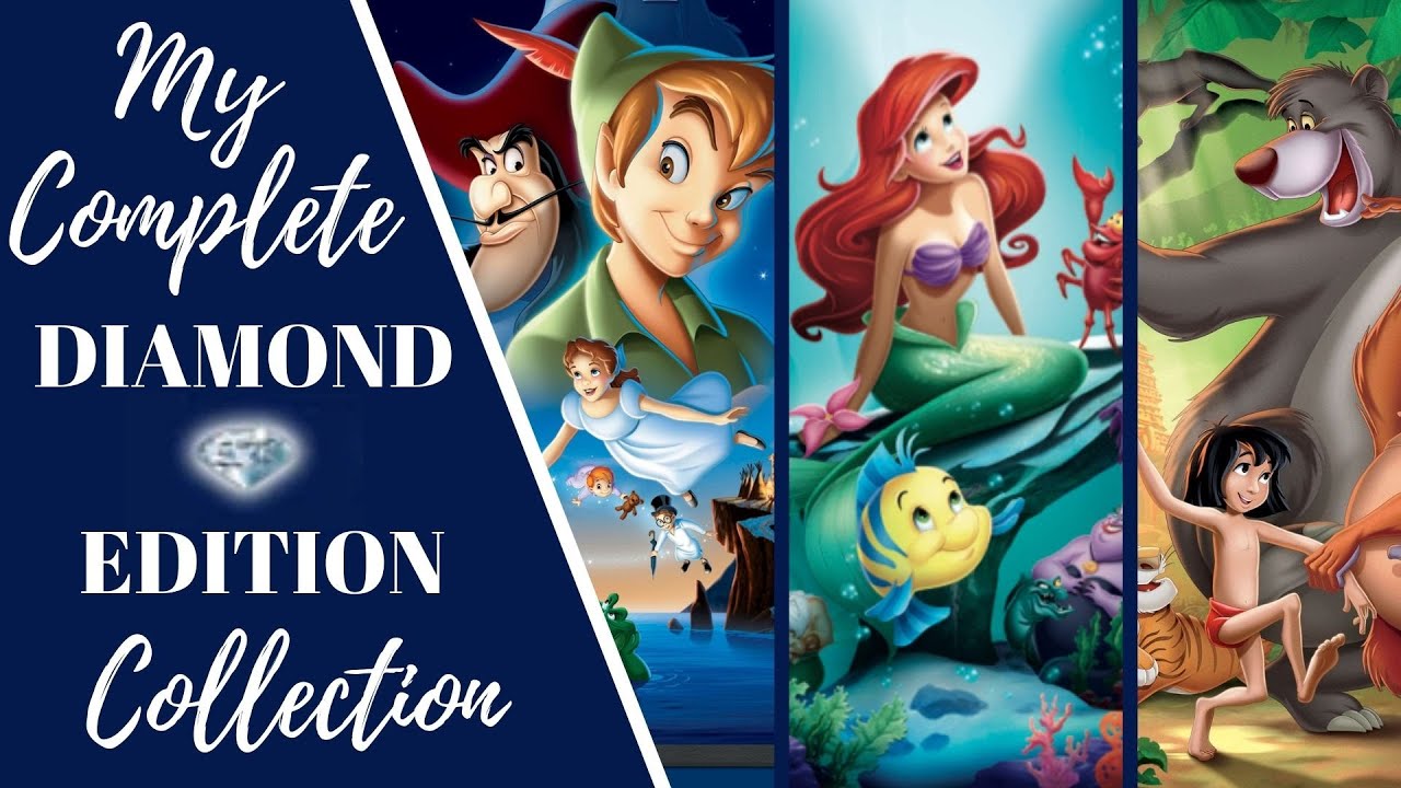 My Entire Walt Disney Diamond Edition Collection on Blu-ray