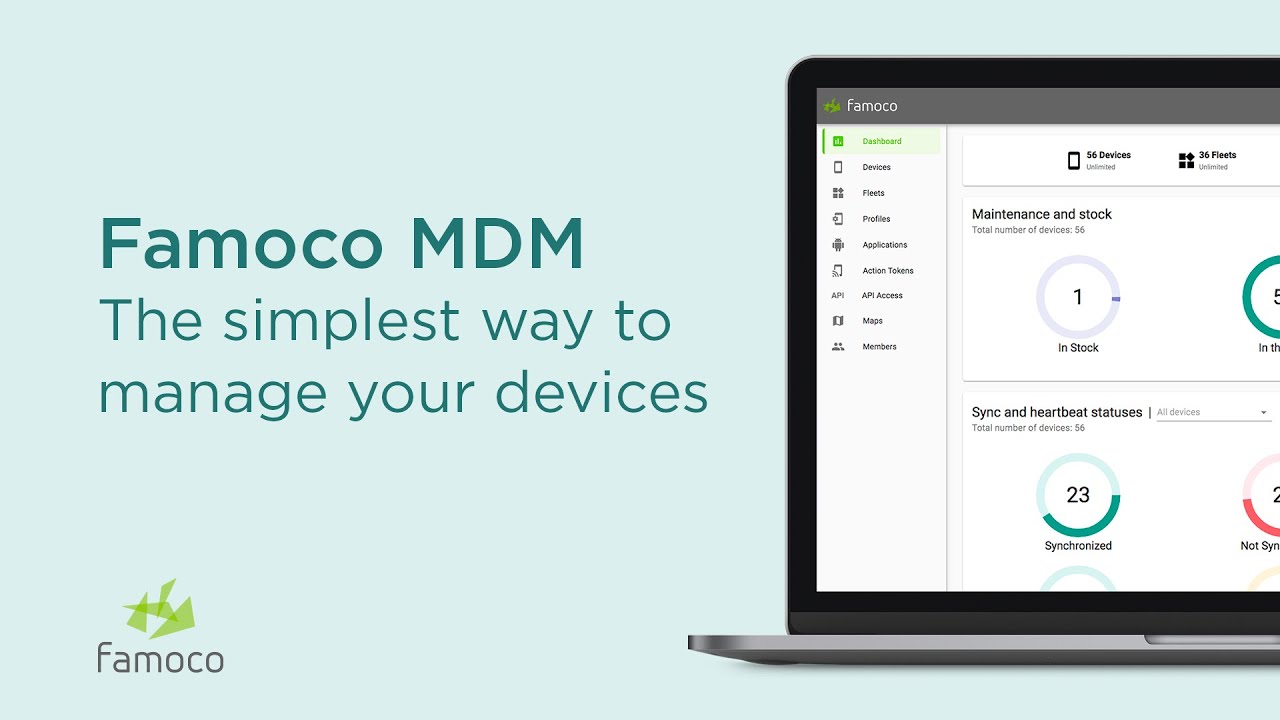 Famoco MDM - The simplest way to manage your device remotely.