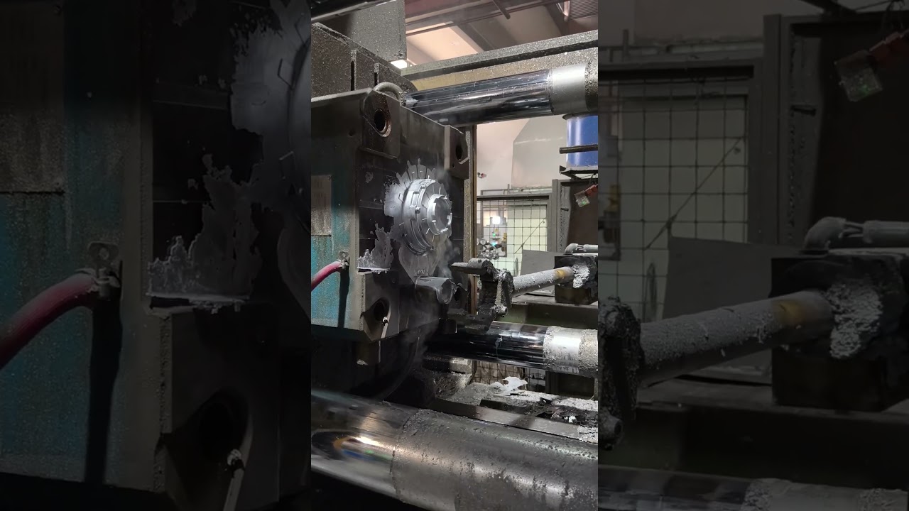 freshly aluminum high pressure die casting  #aluminumcasting