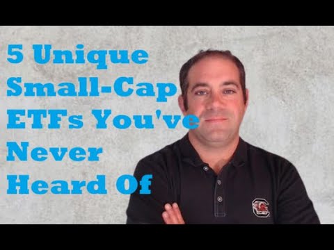 5 Unique Small-Cap ETFs You’ve Never Heard Of