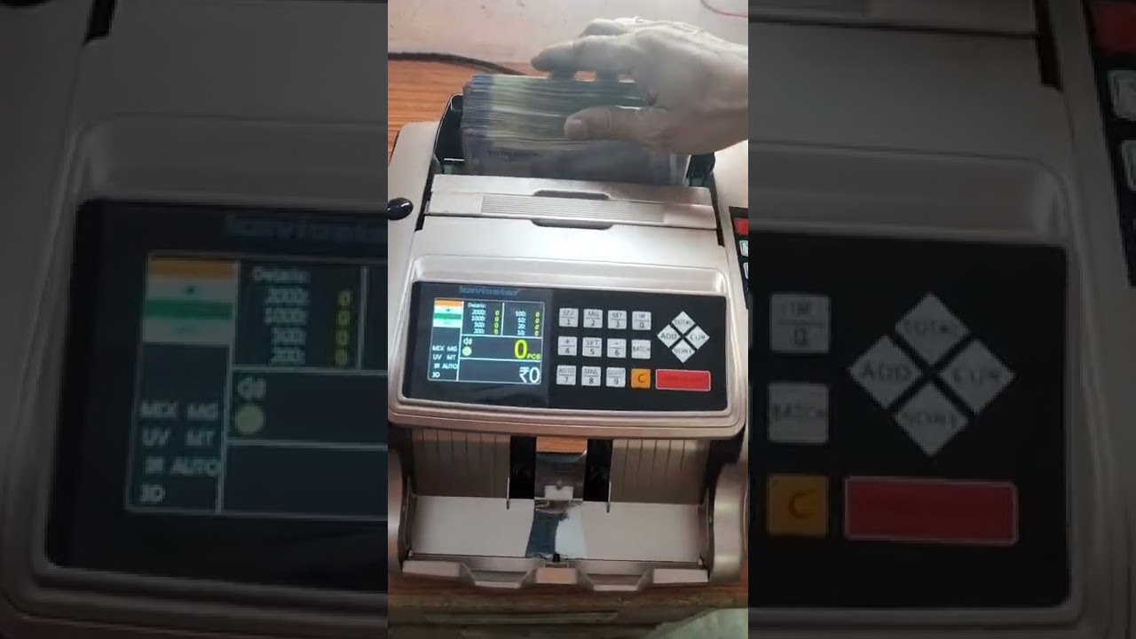 #shorts KAVINSTAR BR-560 Mixed Note Denomination Mix Currency Counting Machine 2022 #tranding