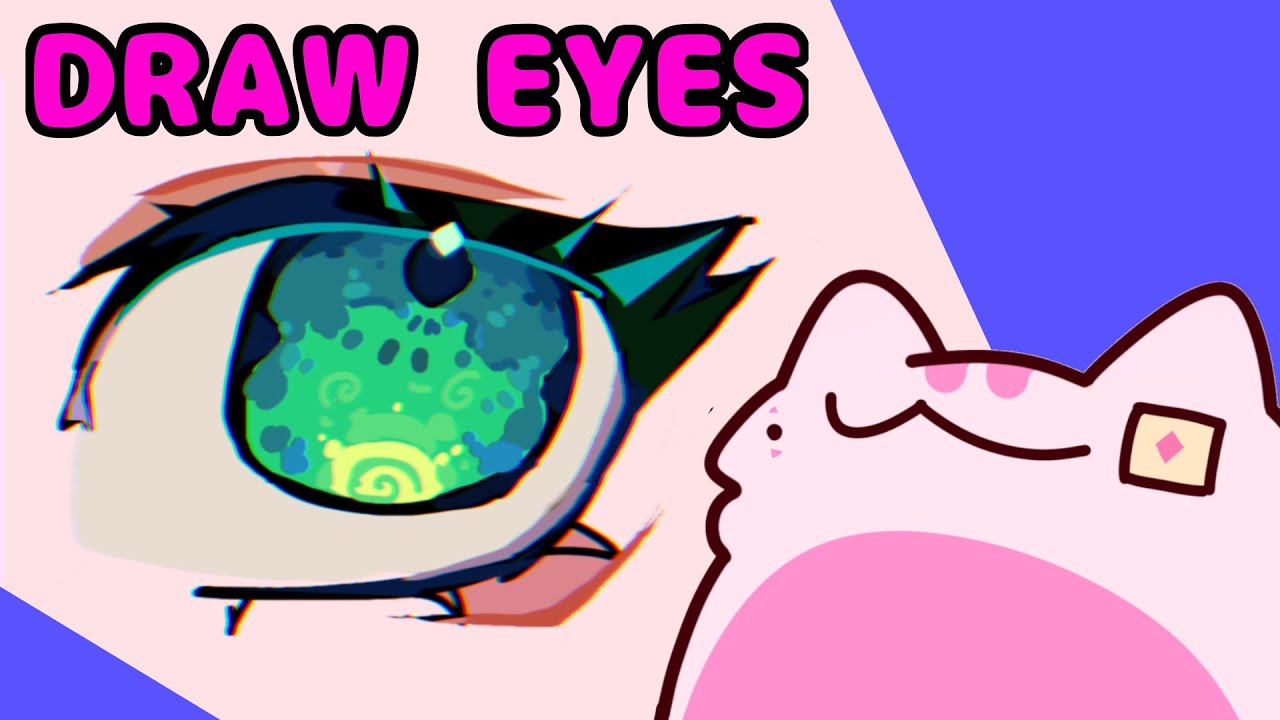 How To Draw Eyes | Tutorial | Easy Peasy