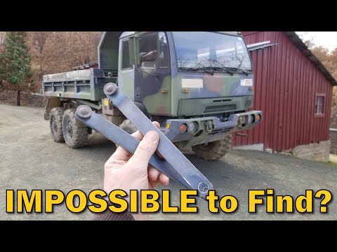 LMTV Army Truck Door Limit Connecting Link Bars (Nobody Has) - 12417470-004
