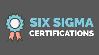 An Overview of Lean Six Sigma Certifications - Deming Certification ...