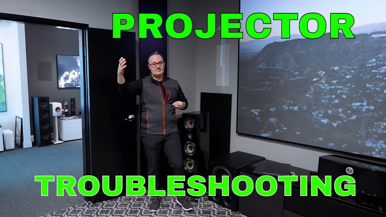 Projector Troubleshooting. Why am I not getting Video. Epson, JVC, Sony and more how to Troubleshoot