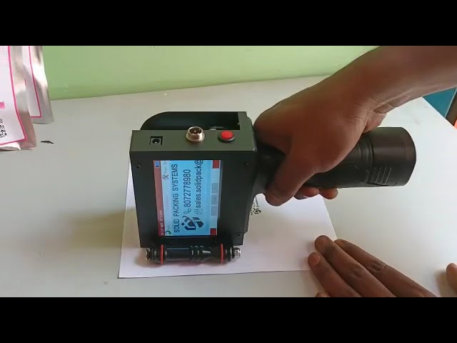 Handheld Inkjet Printer in Bangalore - Handheld Inkjet Printer Manufacturer from Bengaluru