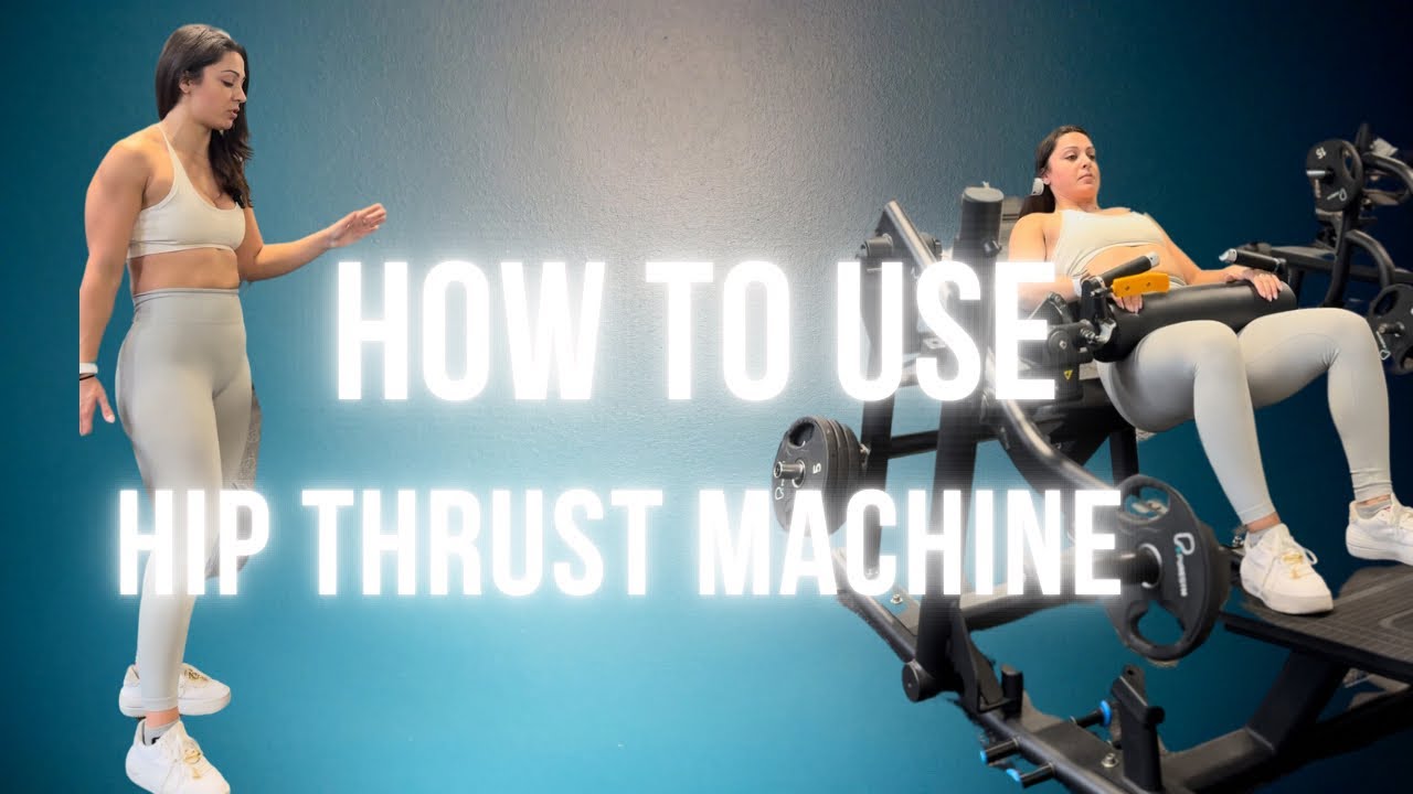 How To Use the HIP THRUST MACHINE CORRECTLY | PUREGYM MATRIX GLUTE TRAINER