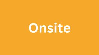 Onsite Software - 2025 Reviews, Pricing & Demo