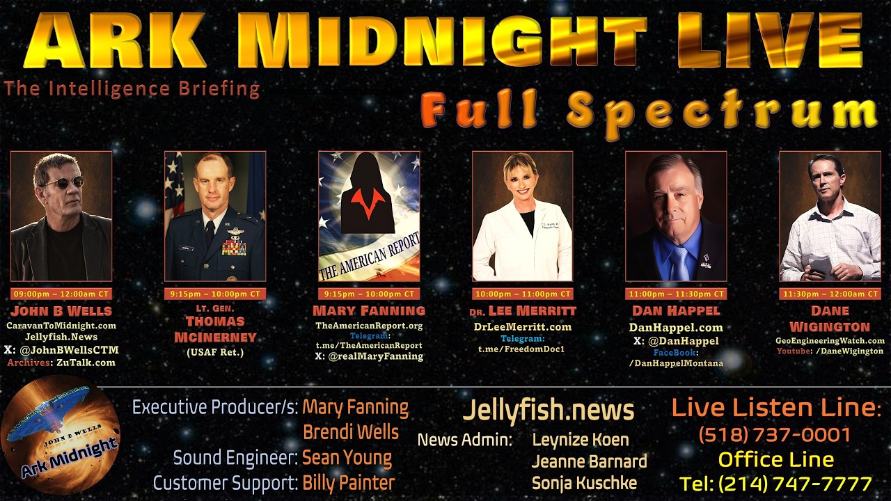 The Intelligence Briefing /Full Spectrum - John B Wells LIVE