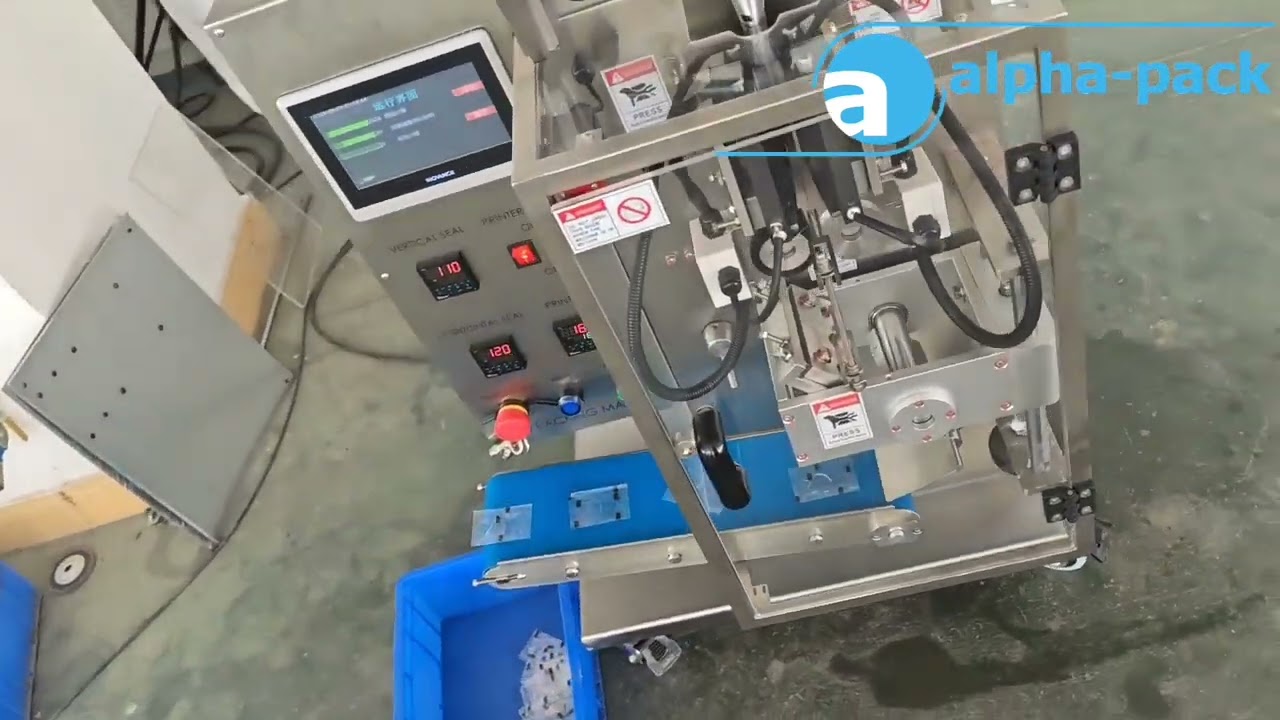 PM-100 Small Size Vertical Form Fill Seal Sachet Packing Machine with Rotary Cutter @pennwong2974