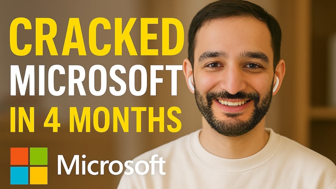 How I Cracked Microsoft in 4 Months | Full Preparation Roadmap for DSA, C++, LLD & System Design