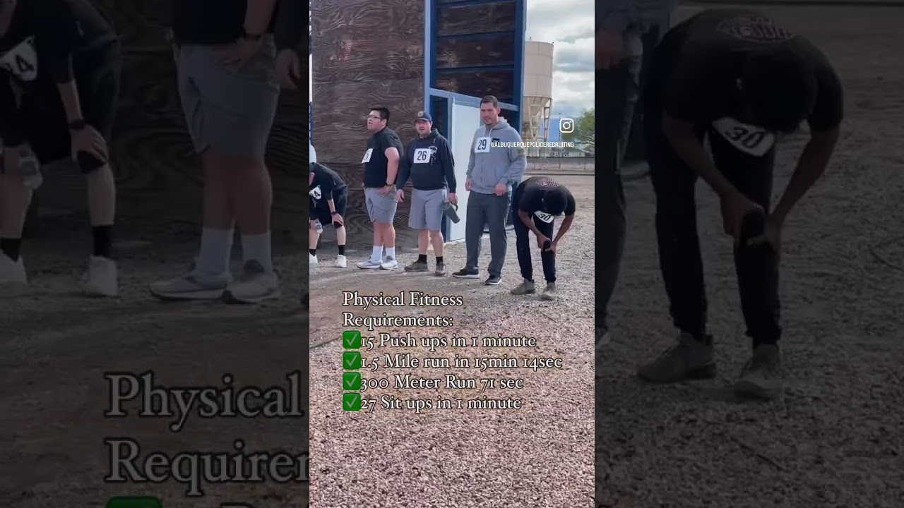 Can you pass the Physical Fitness Requirements test? Apply now at Apdonline.com