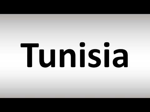 How to Pronounce Tunisia