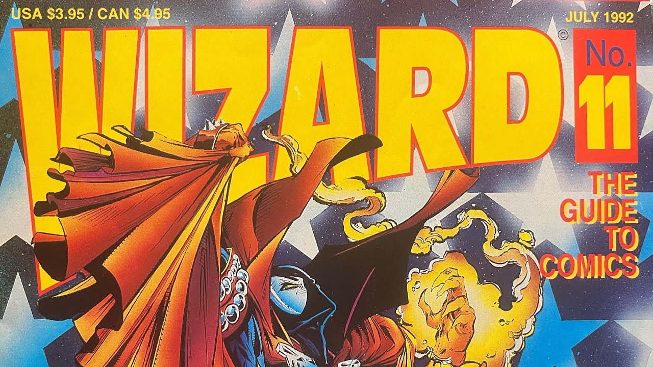 WIZARD 11.   McFarlane shows us SPAWN