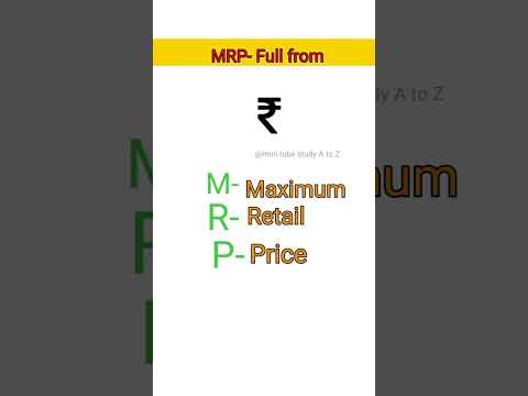 MRP full form $® vo . #short #english #fullform #viralshorts