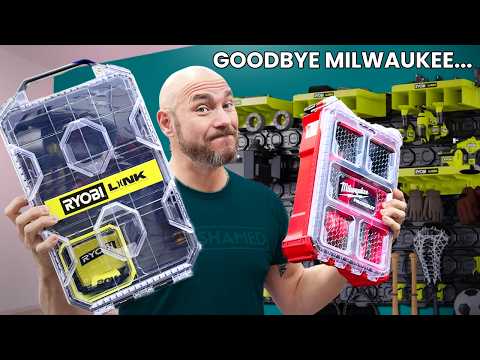 I Found RYOBI’s Most Surprising Tools EVER! (garage storage)