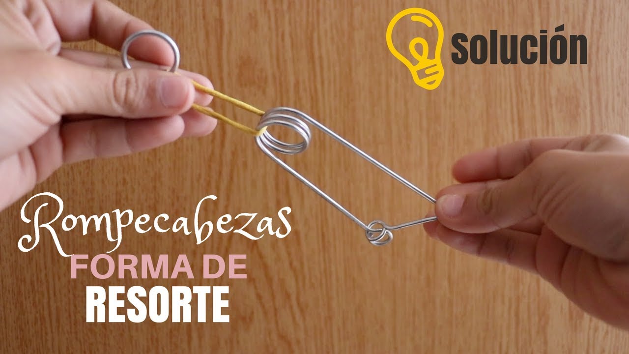 ALAMBRIJE (RESORTE + CUERDA) SOLUCIÓN - Nayeli