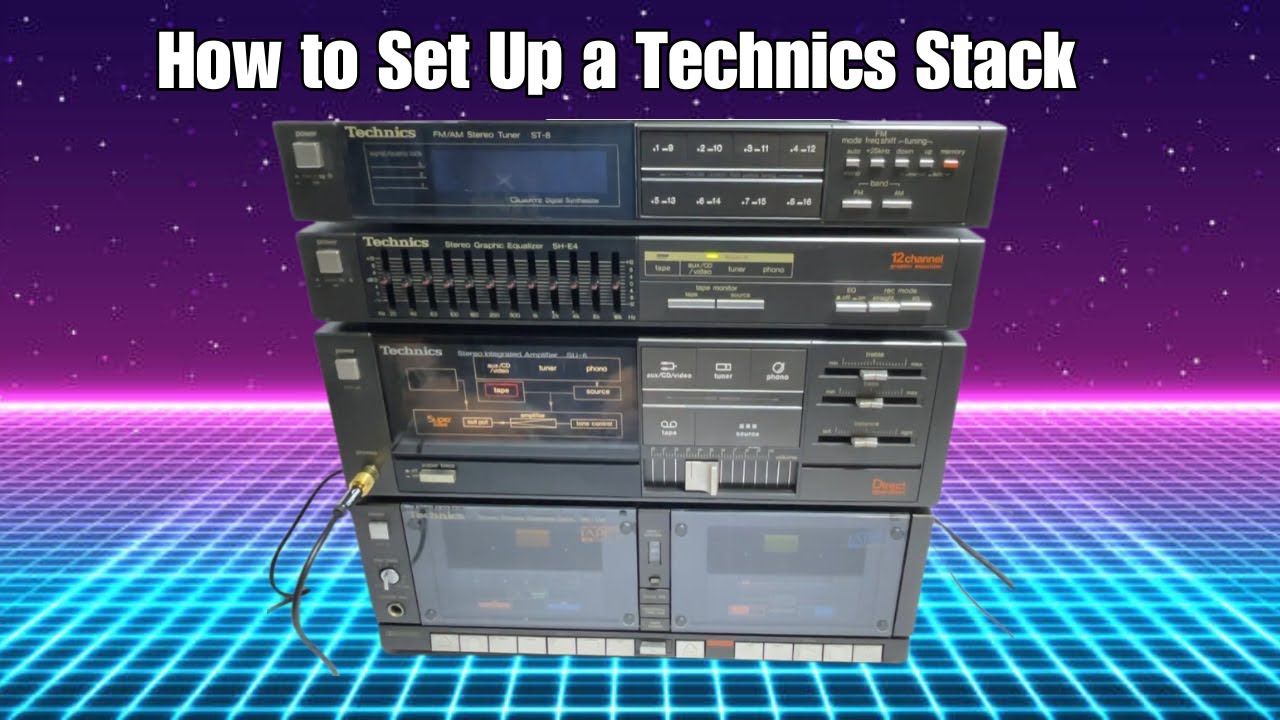 Technics Hi-Fi Separates Setup: A Detailed Demo