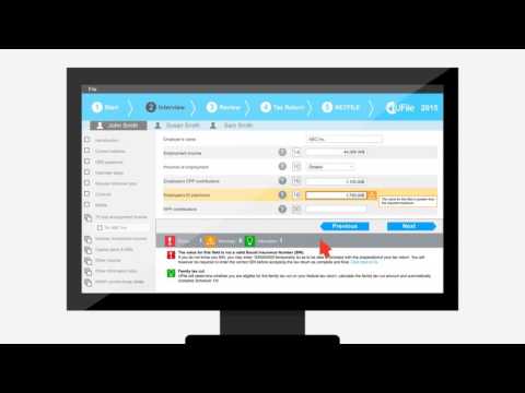 Preparing Your Tax Return With UFile