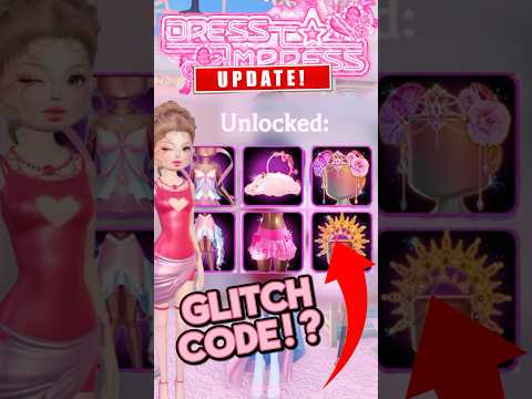 π±NEW *SECRET* GLITCH CODE?! | Dress To Impress Valentines UPDATE #dresstoimpress #dti