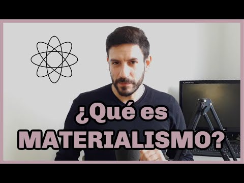 ¿Qué es MATERIALISMO? - FÁCIL, RÁPIDO Y SENCILLO 🤓🤓🤓