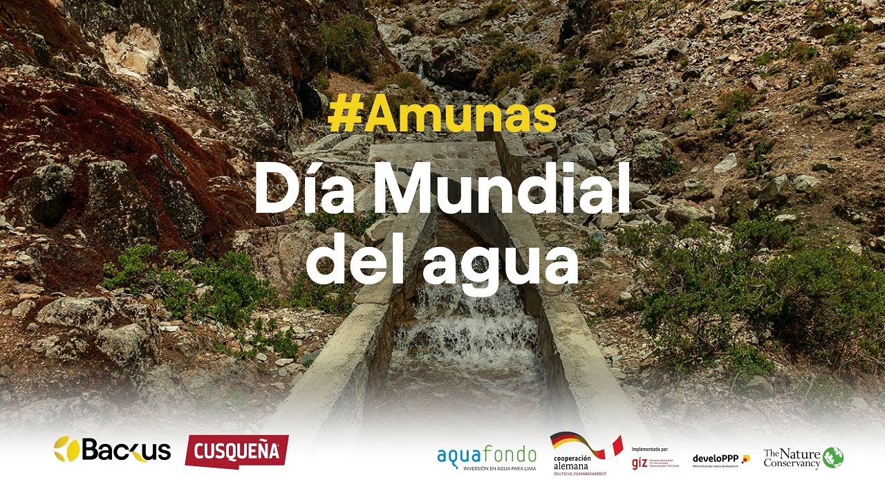 ¡Estamos recuperando las Amunas para sembrar y cosechar agua💧! #DíaMundialDelAgua