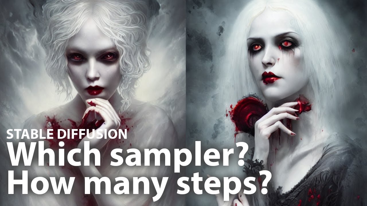 Which Stable Diffusion Sampler is Best? - Comparison With Step Counts