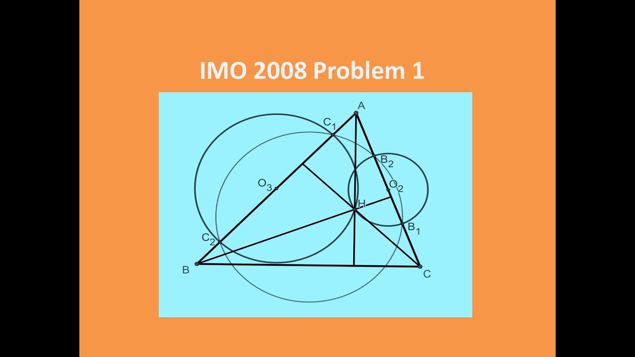 2008 IMO Problem 1