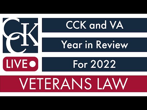 CCK and Veterans Affairs Year In Review 2022