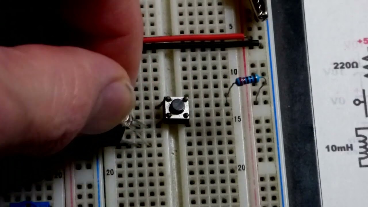 Inductive kickback demonstration circuit by Electronzap