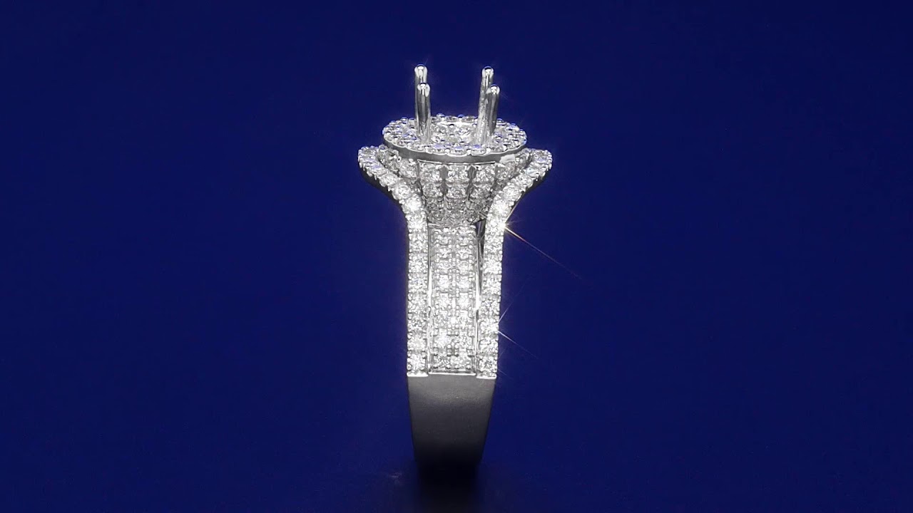 Blue Ray Diamonds - Super Halo