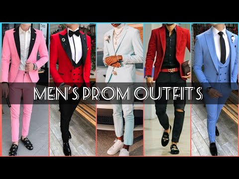 Men's Top Two Piece Prom Outfits Ideas/Mens Tuxedo Suits/Mens Dinner Party Dress