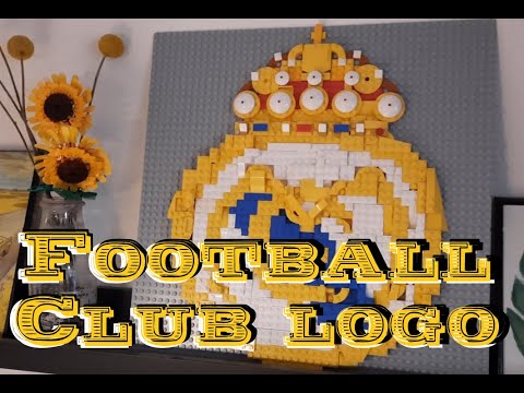 Real Madrid LEGO Logo - Alternative to Dots