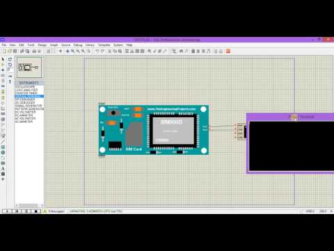 Gsm module Simulation in Proteus – IoT Geek