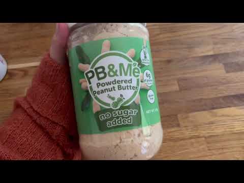 PB&Me Powdered peanut butter review #ad