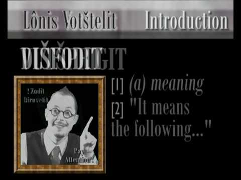 Part 3 (Lônis Votštelit) of 'Zvotšlipas Umatšlipit'